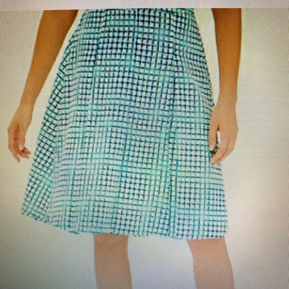 The Limited | Skirts | Aline Skirt So Nice White Dark Blue And Light ...